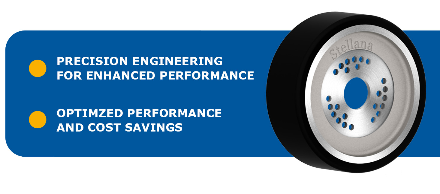 Wheels for AGVs, AS/RS, and Beyond › HEXPOL - A Material Difference